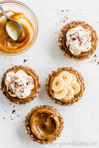 Vegan Banoffee Pie - Simple Green Recipes