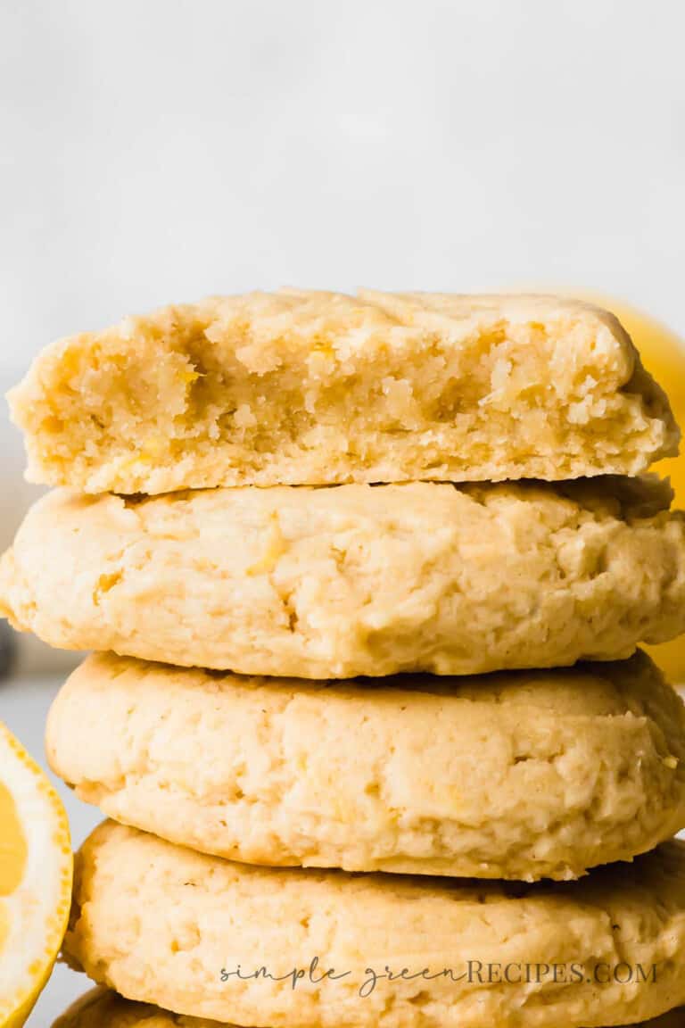 Vegan Lemon Cookies - Simple Green Recipes